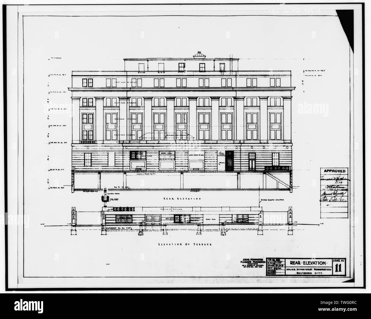 Baltimore city police department hi-res stock photography and images ...