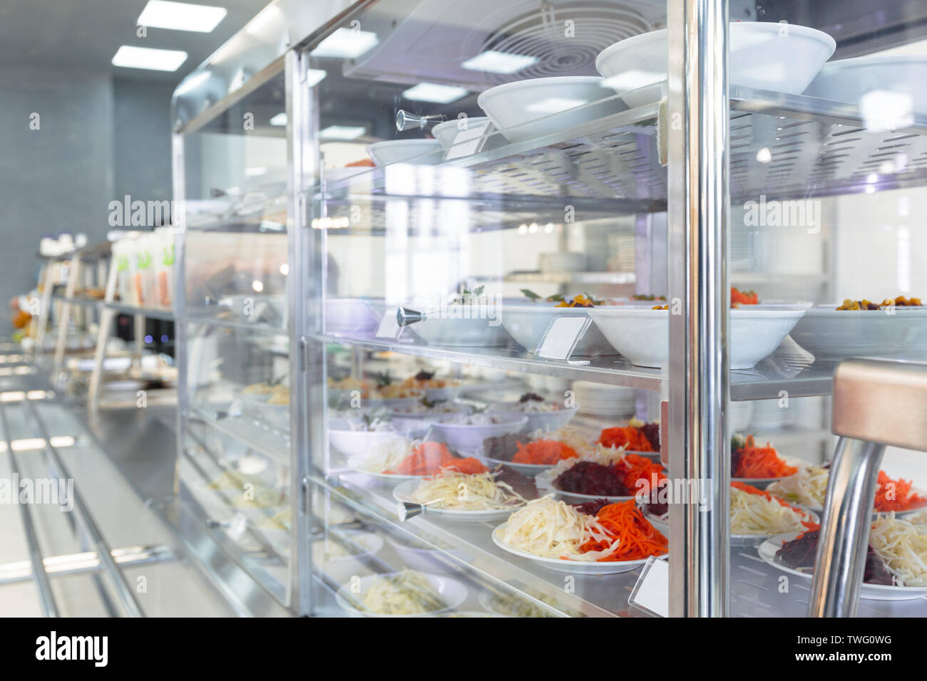 Self service restaurant Stock Photo - Alamy