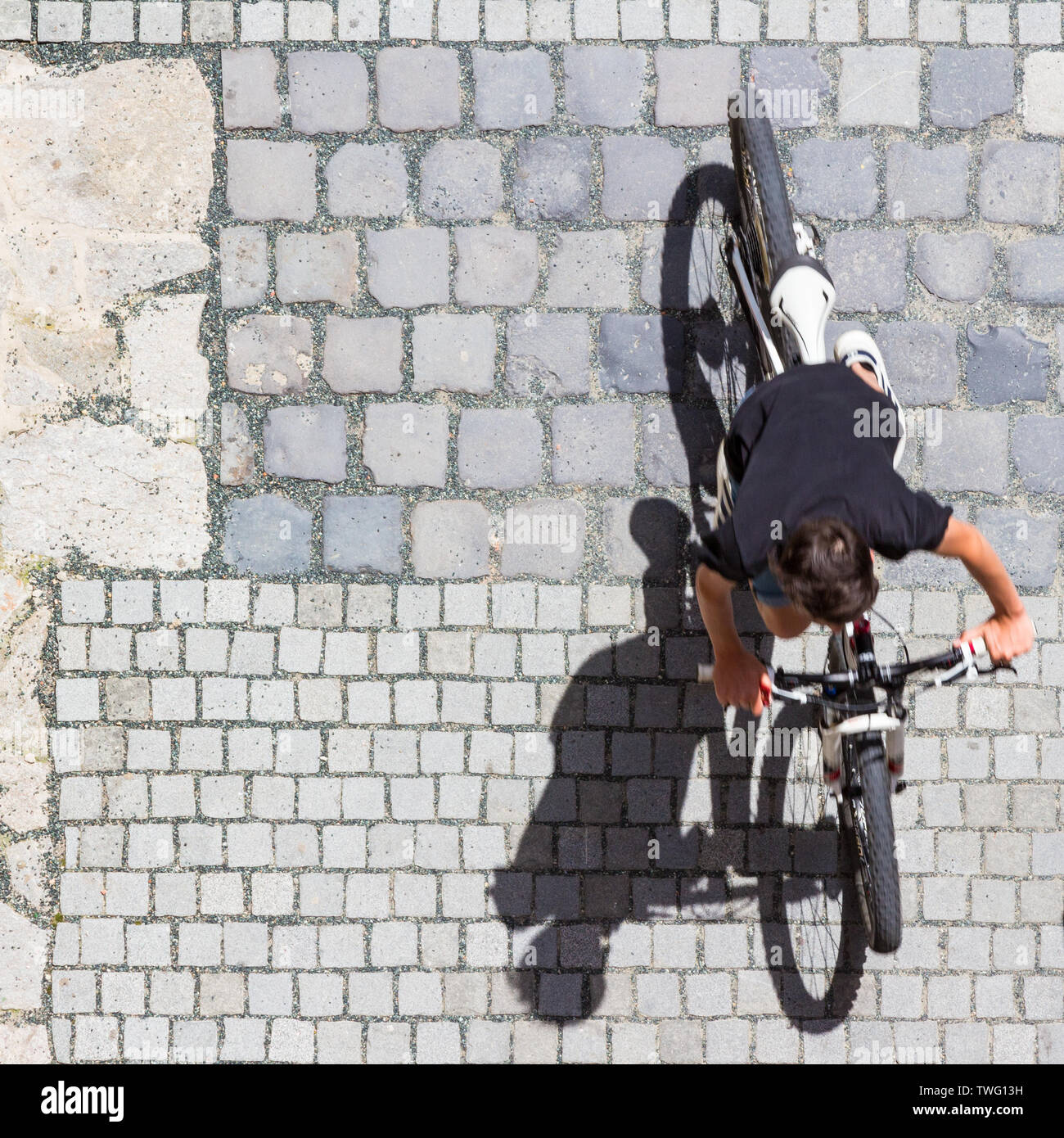 Pavement top view hi-res stock photography and images - Alamy