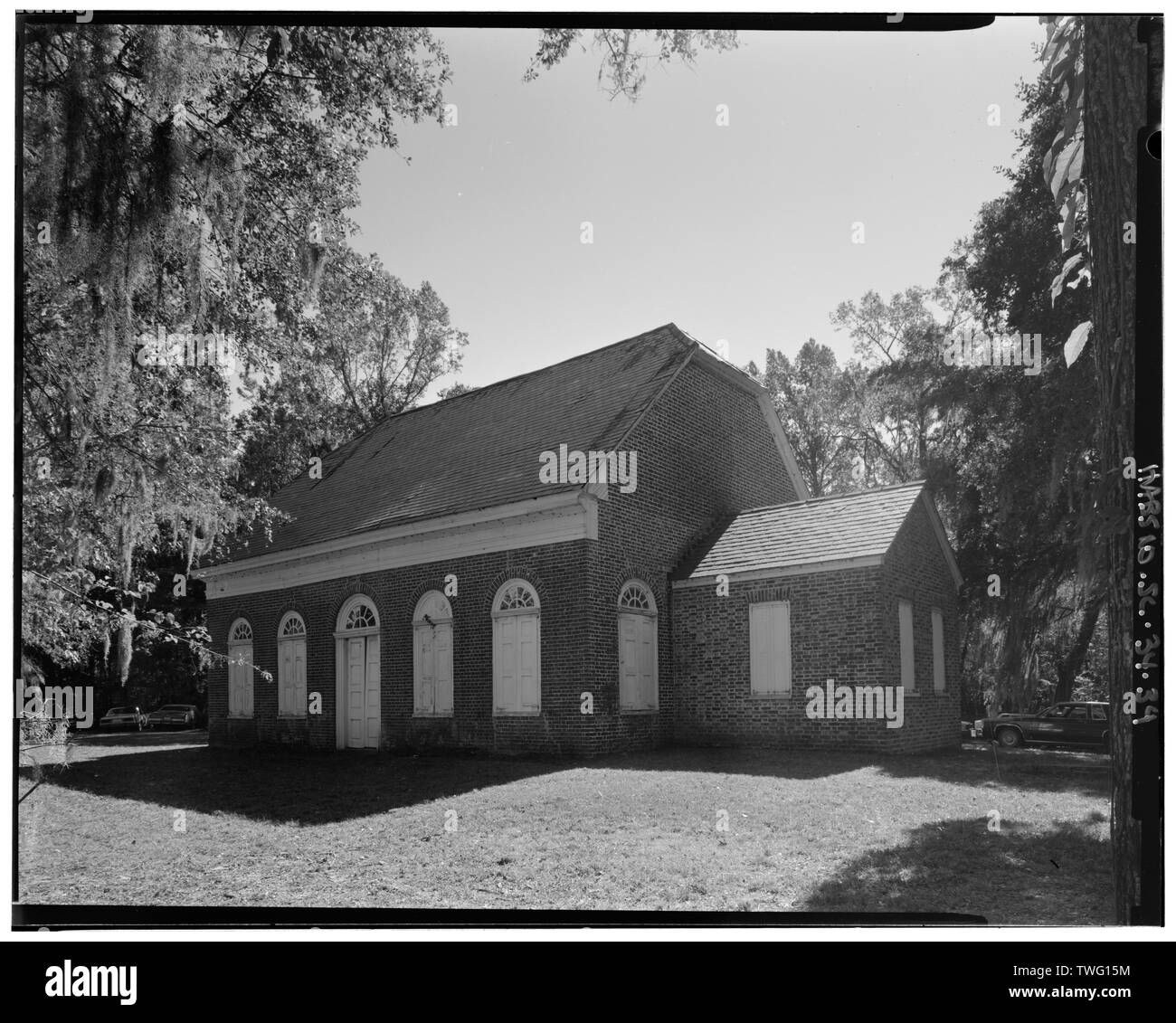 Pompion Hill Chapel, Cooper River, south side, Huger, Berkeley County ...