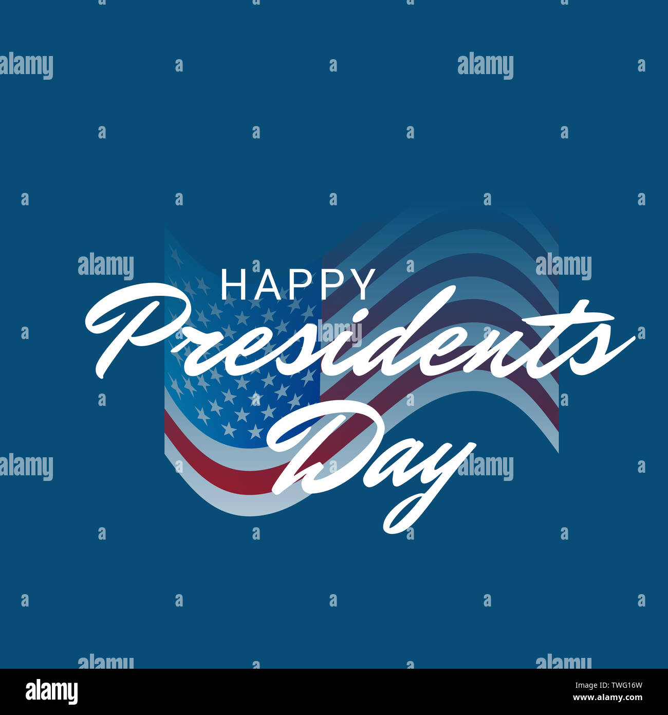 Happy Presidents Day background template Stock Photo - Alamy