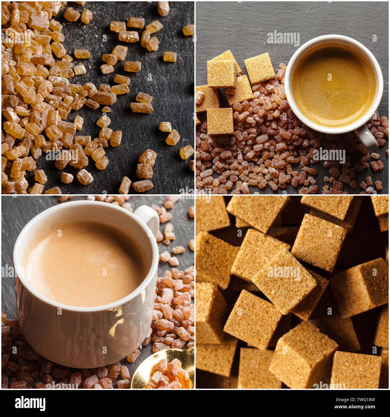 Different types of sugar Cut Out Stock Images & Pictures - Alamy