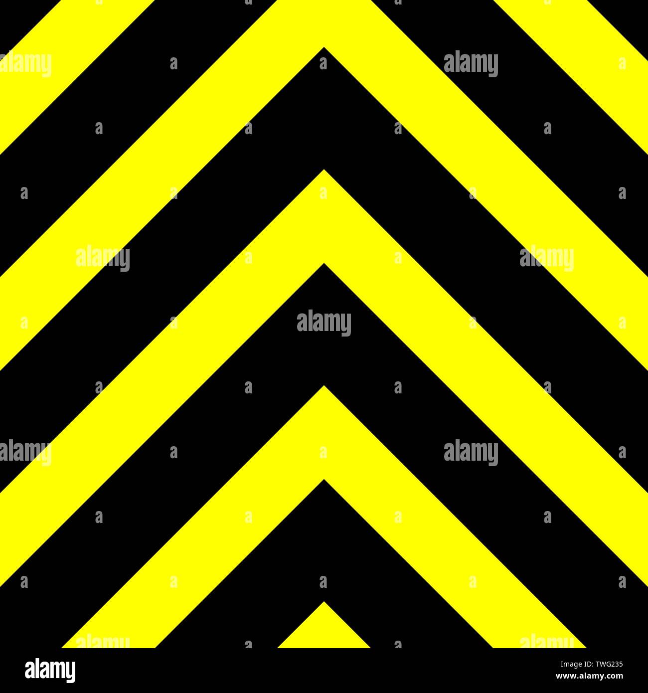 Warning chevrons Stock Vector Images - Alamy