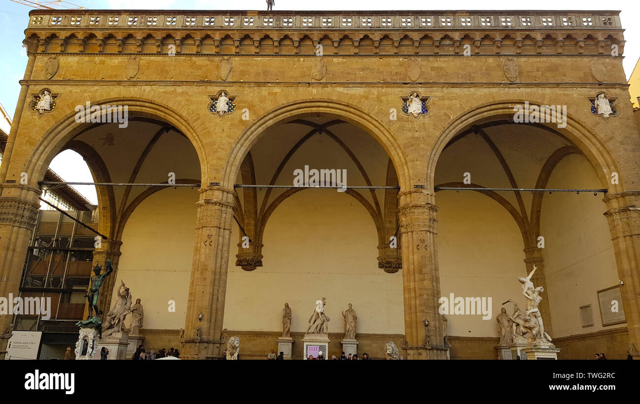 Also called loggia della signoria hi-res stock photography and images ...