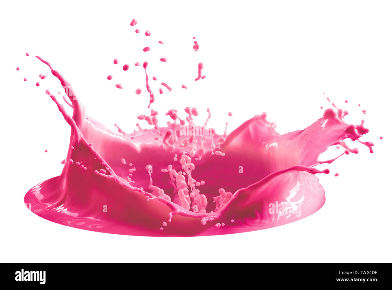 Pink Paint Splash