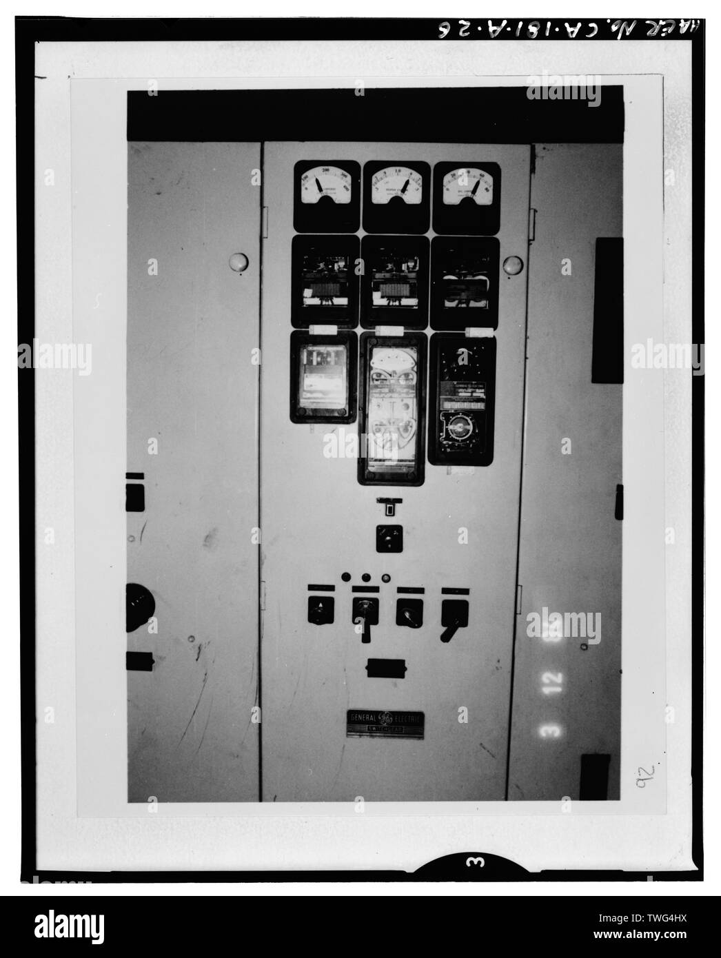 Pump Room interior-Dewatering pump motor control center. - Hunters ...