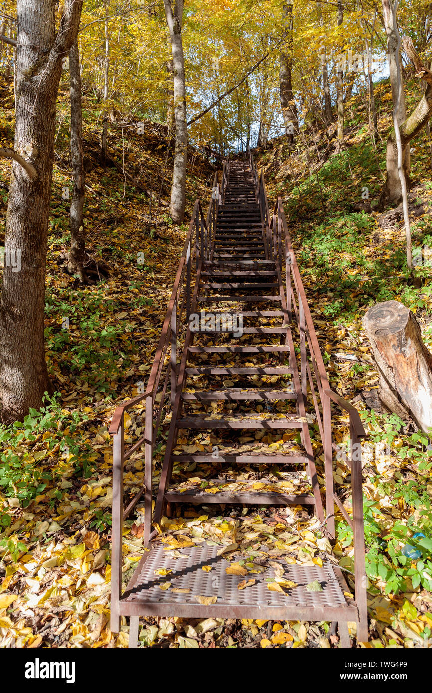 Wallpaper stairs hi-res stock photography and images - Alamy