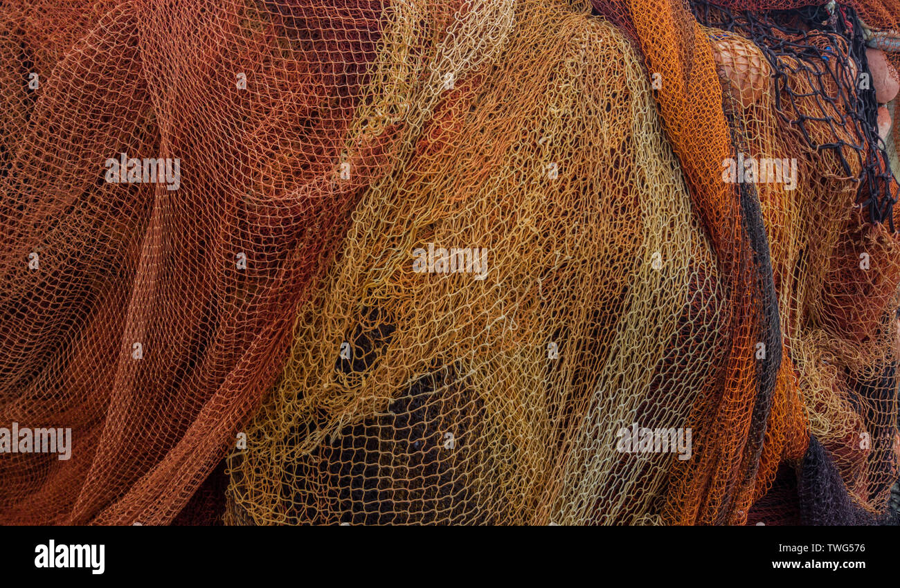 Dried fishnet hi-res stock photography and images - Alamy