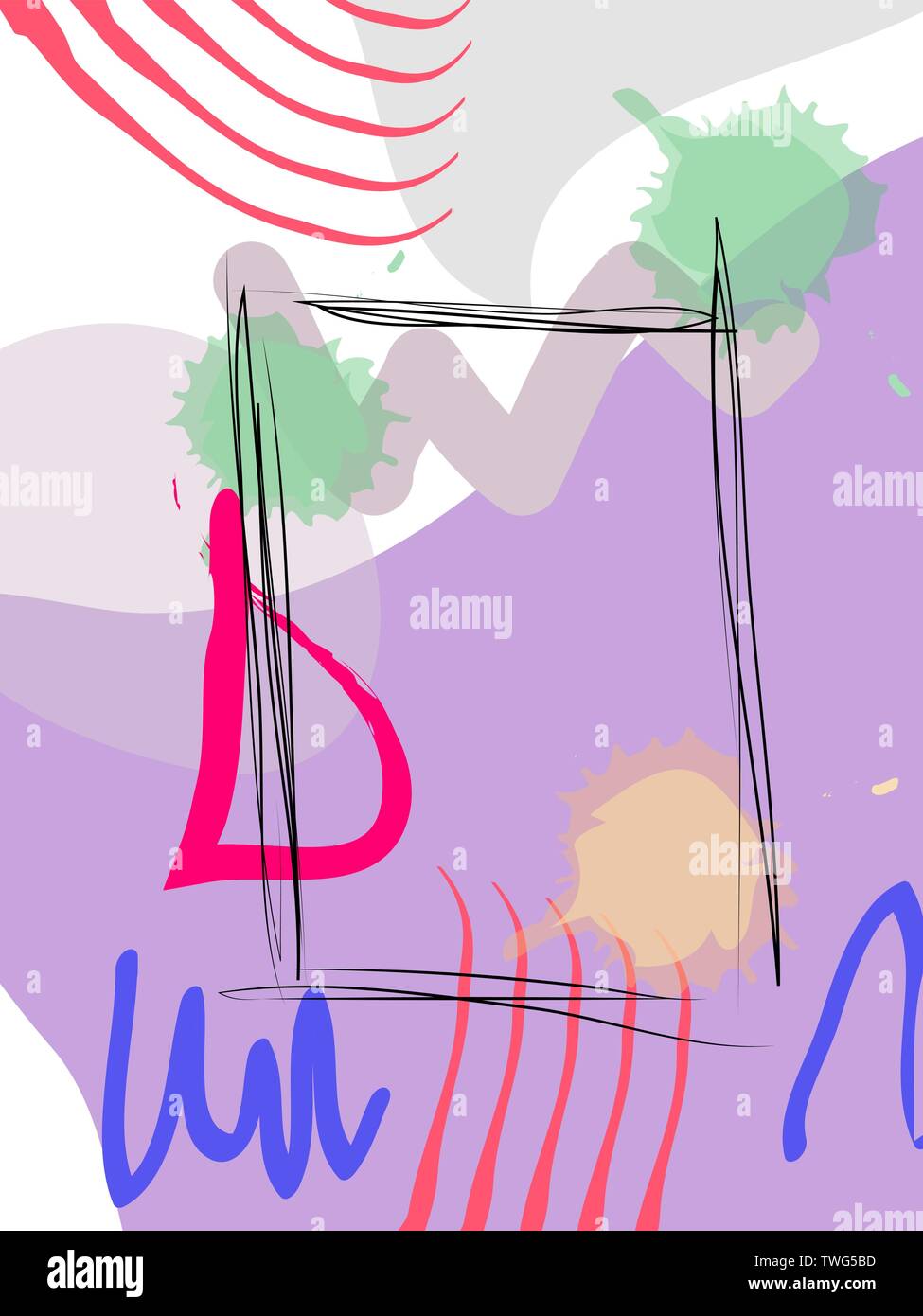 creative universal geometric cards. Designs for prints, wedding ...