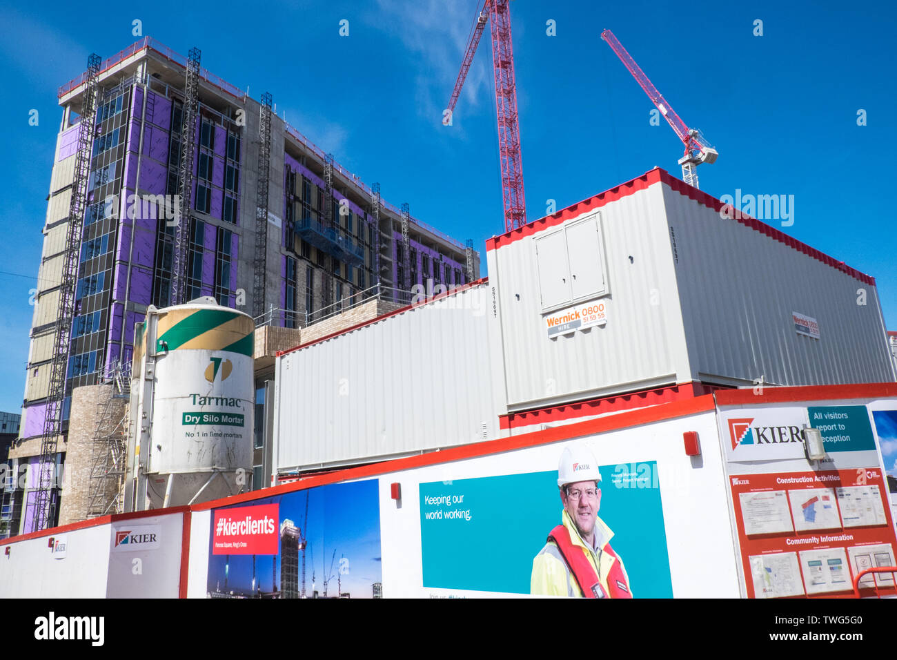 Construction,project,Kier,Paddington Village,Knowledge Quarter ...
