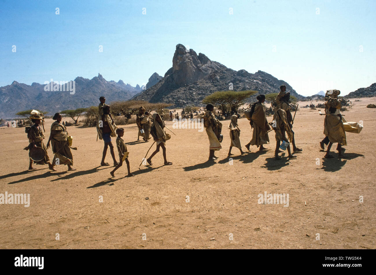 Ethiopia famine 1984 hi-res stock photography and images - Alamy