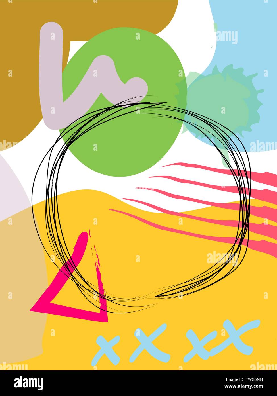 creative universal geometric cards. Designs for prints, wedding ...