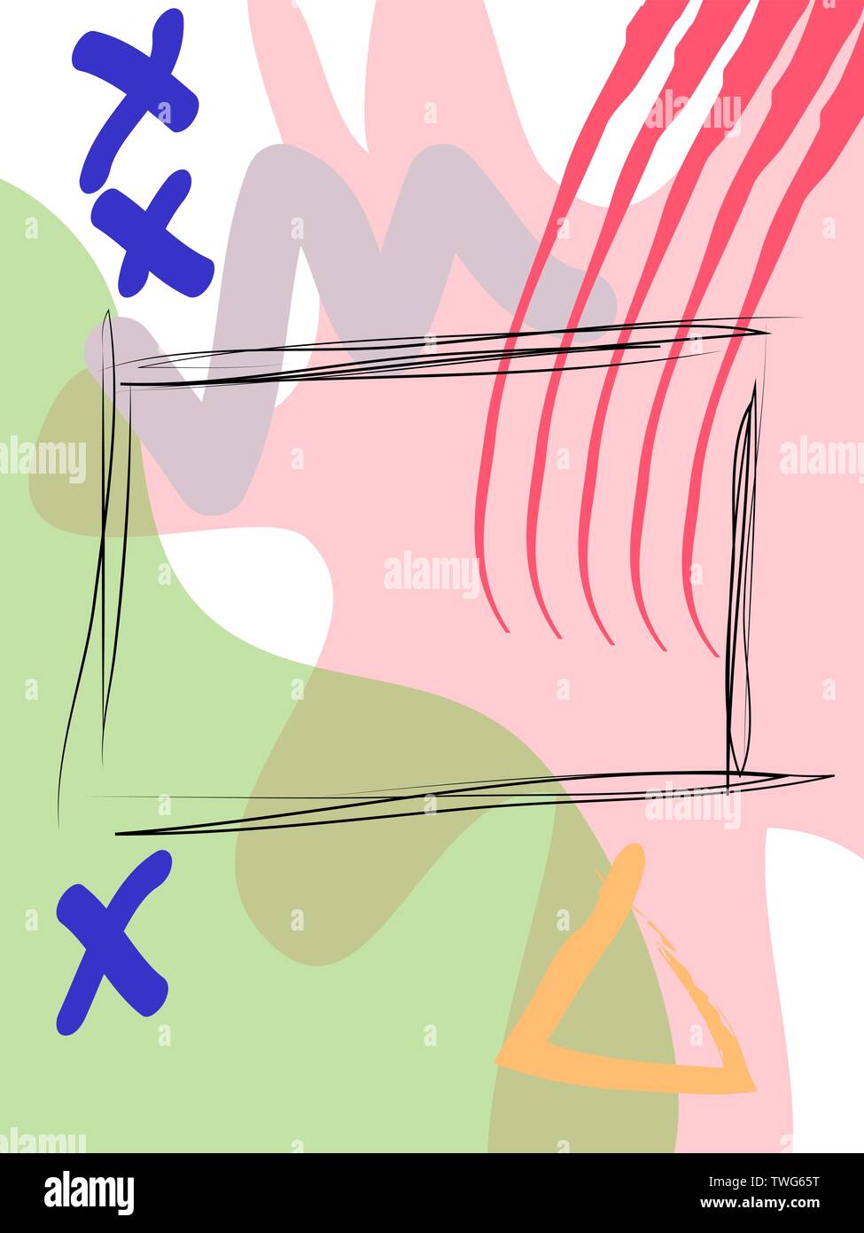 creative universal geometric cards. Designs for prints, wedding ...