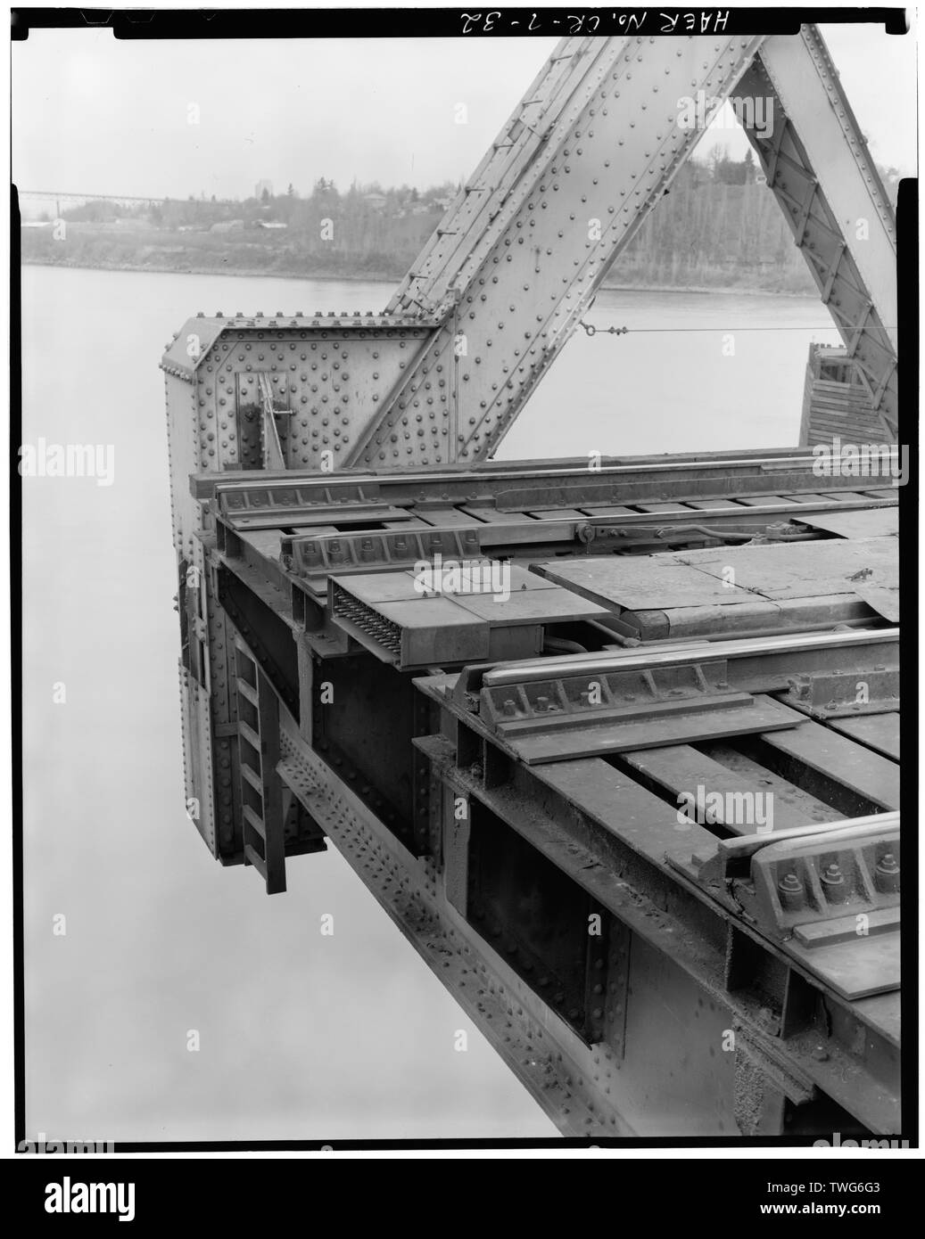 Spanning the tracks Cut Out Stock Images & Pictures - Alamy