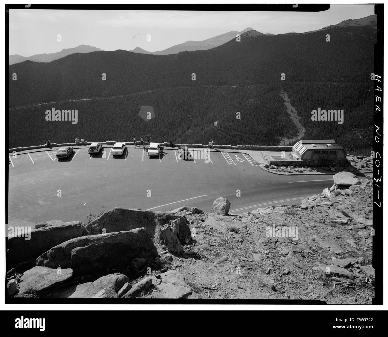 Rainbow ridge trail Cut Out Stock Images & Pictures - Alamy