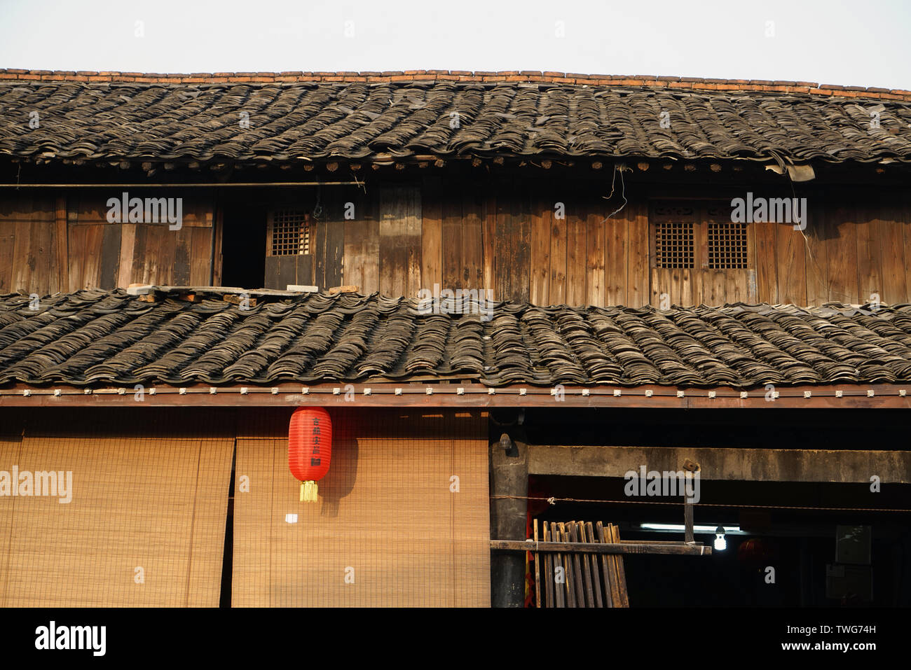 Anchang Ancient Town Stock Photo - Alamy
