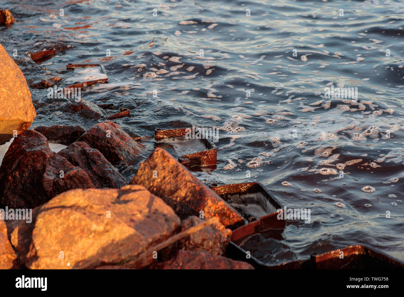 Sea shore background hi-res stock photography and images - Alamy
