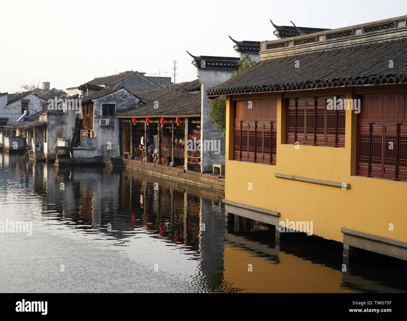 Anchang Ancient Town Stock Photo - Alamy
