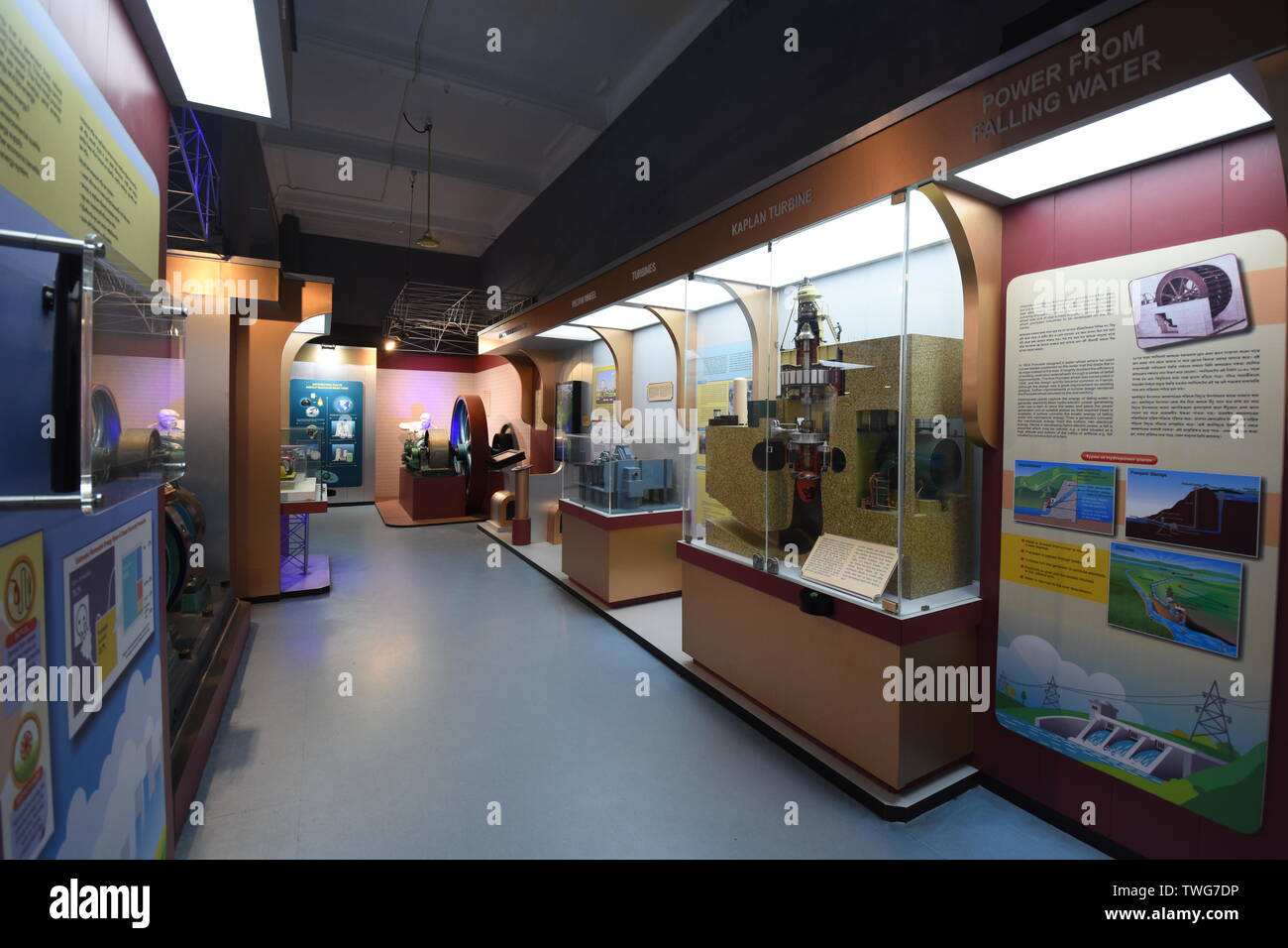 Kolkata, India. 15th June, 2019. Motive Power gallery of the Birla ...