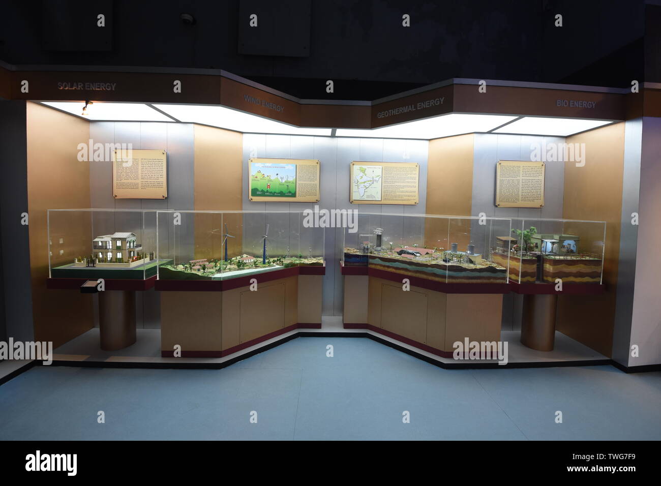 Kolkata, India. 15th June, 2019. Motive Power gallery of the Birla ...