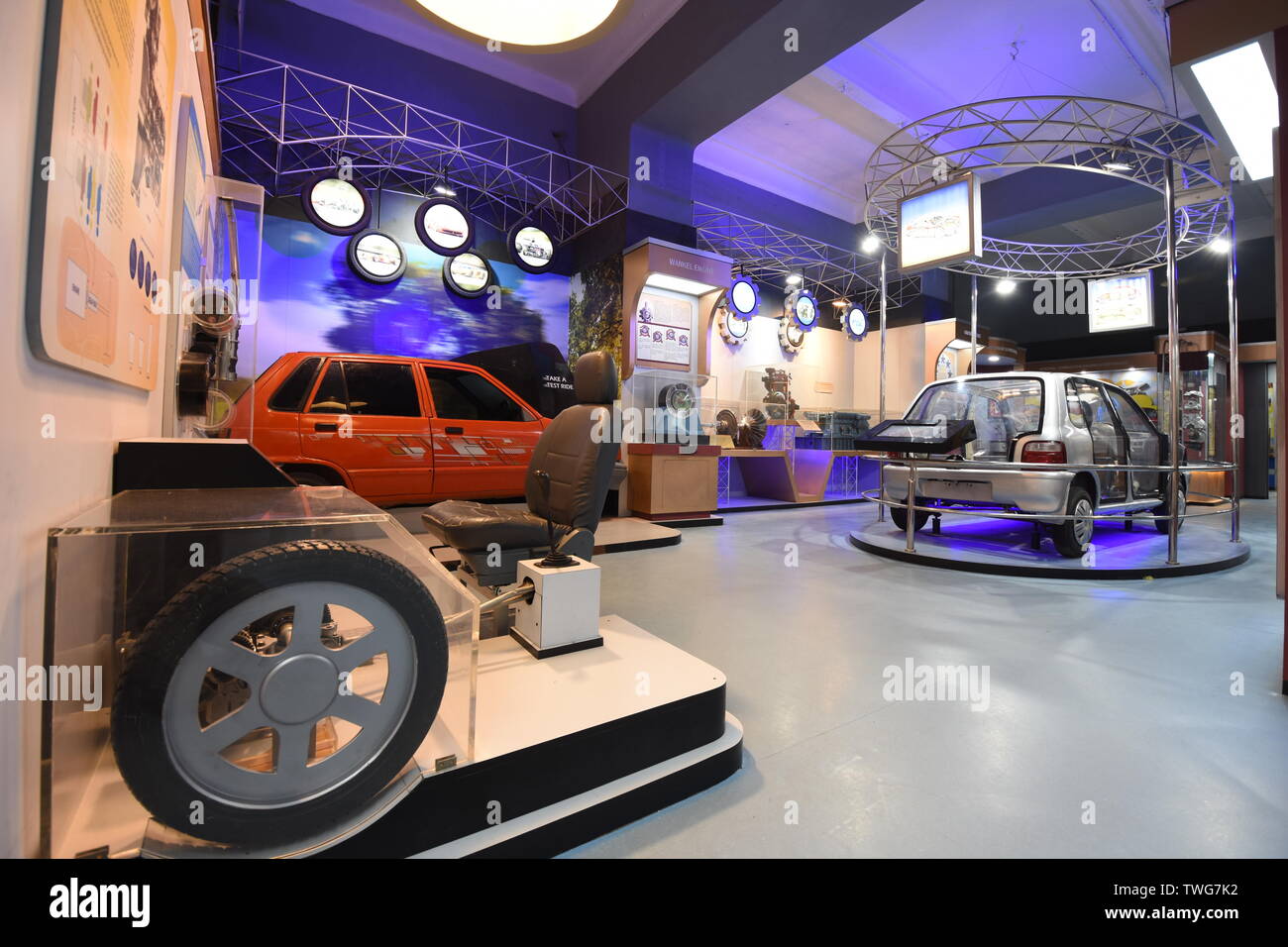 Kolkata, India. 15th June, 2019. Motive Power gallery of the Birla ...