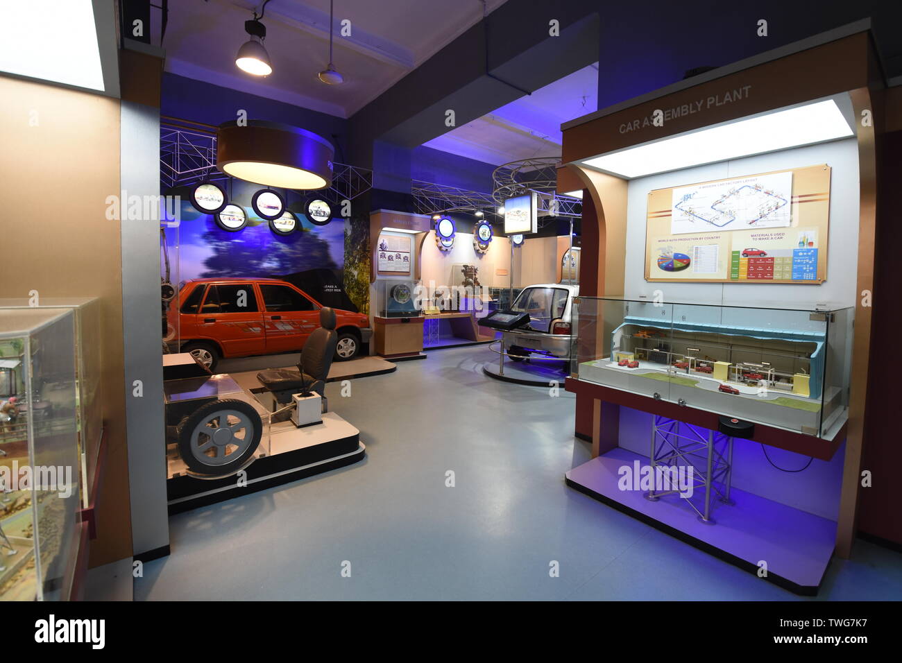 Kolkata, India. 15th June, 2019. Motive Power gallery of the Birla ...