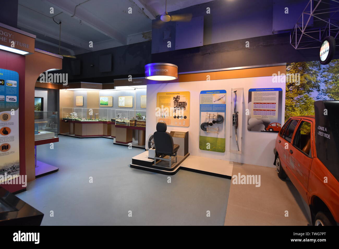 Kolkata, India. 15th June, 2019. Motive Power gallery of the Birla ...