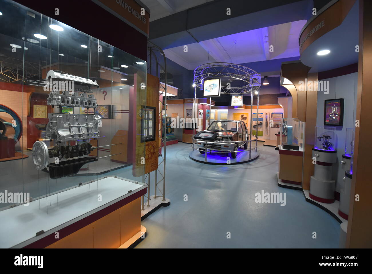 Kolkata, India. 15th June, 2019. Motive Power gallery of the Birla ...