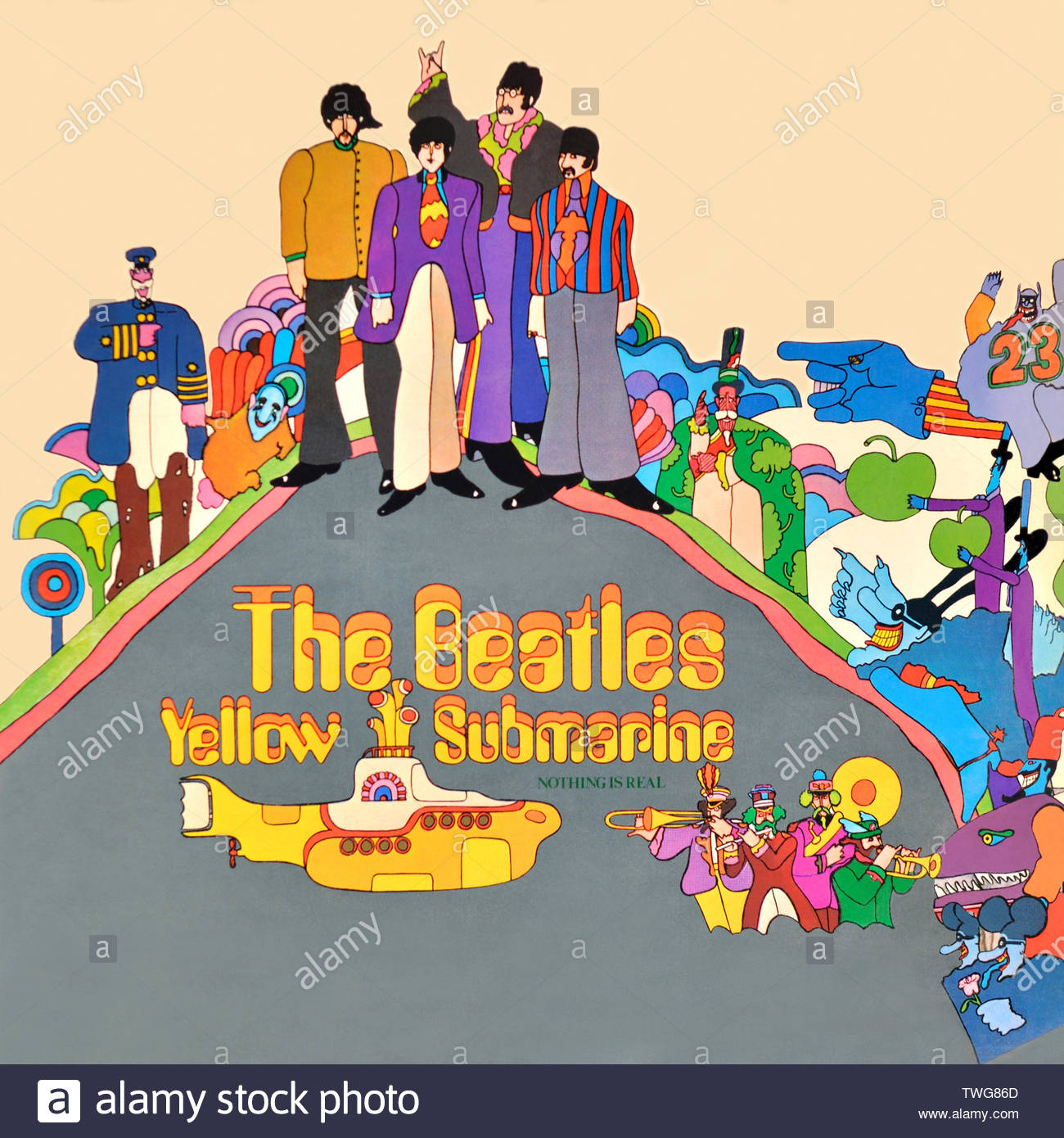 Beatles Record Covers Stock Photos & Beatles Record Covers Stock Images ...