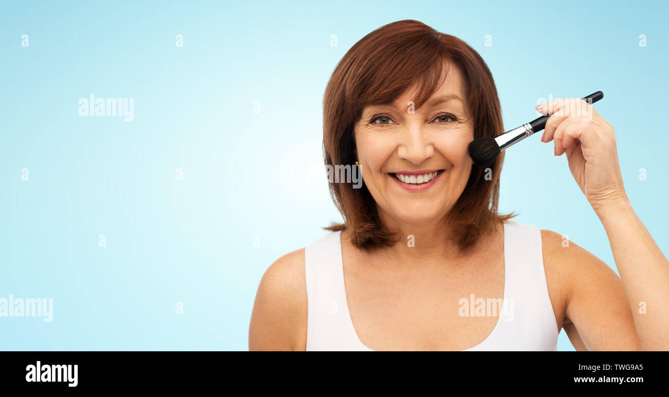Charming mature woman aged skin hi-res stock photography and images - Alamy