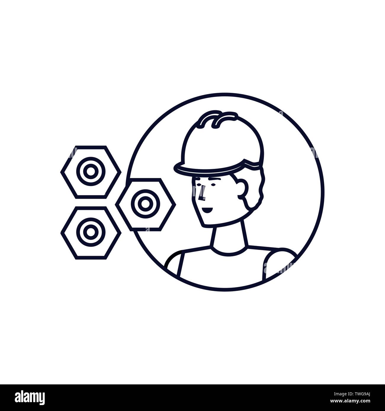 Worker design, Working occupation person job corporate employee and ...