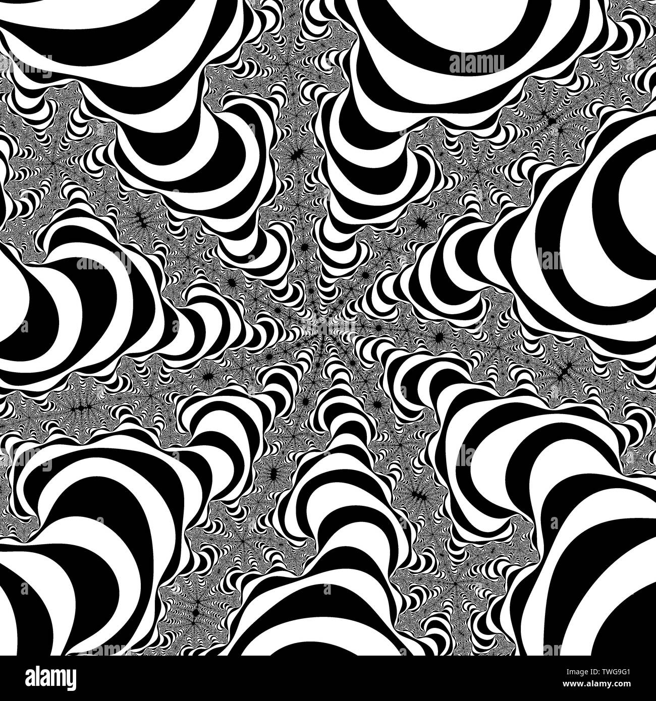 Algorithm art Black and White Stock Photos & Images - Alamy