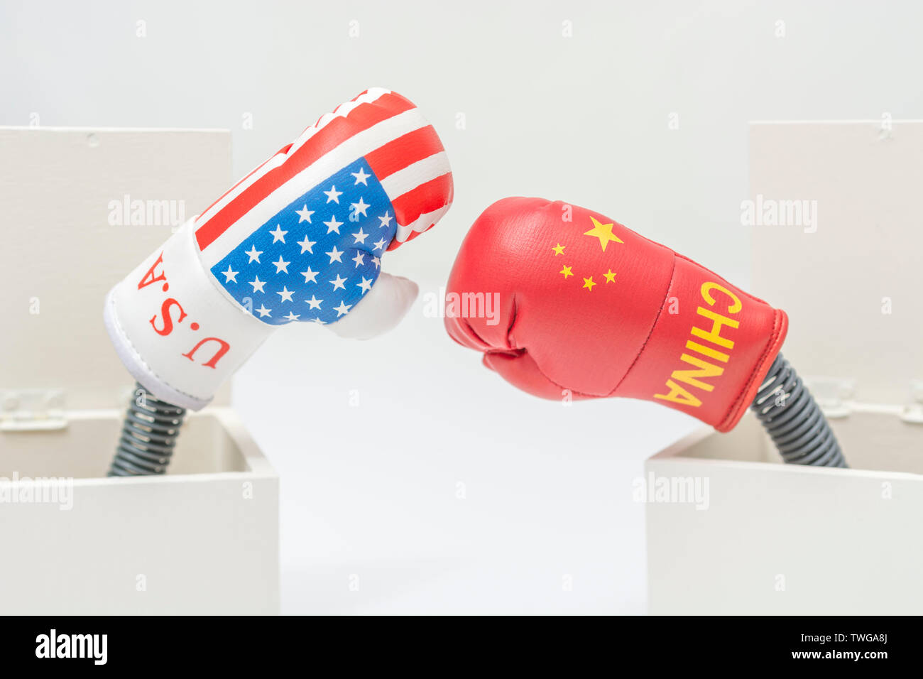 China pulling punches hi-res stock photography and images - Alamy