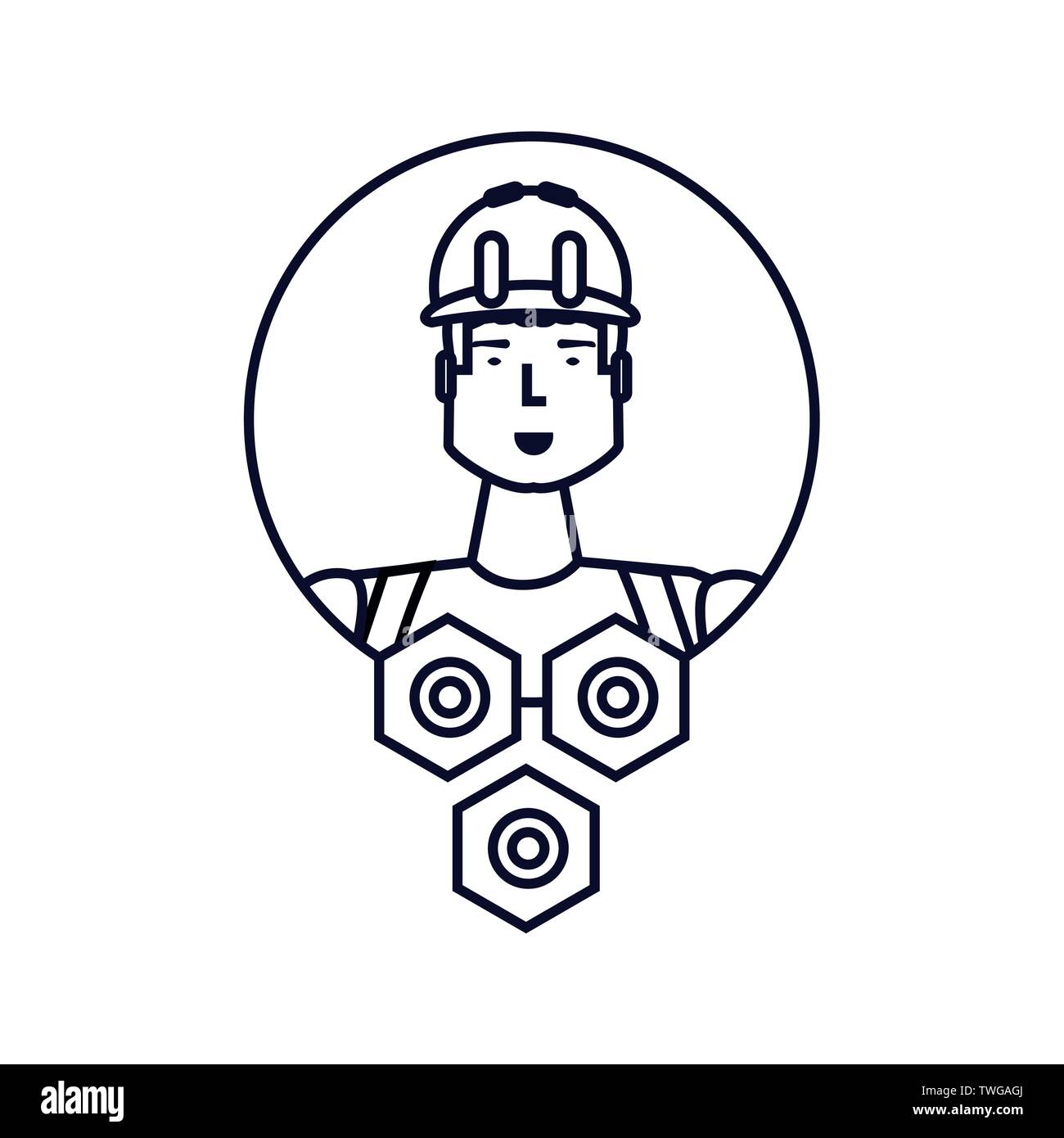 Worker design, Working occupation person job corporate employee and ...