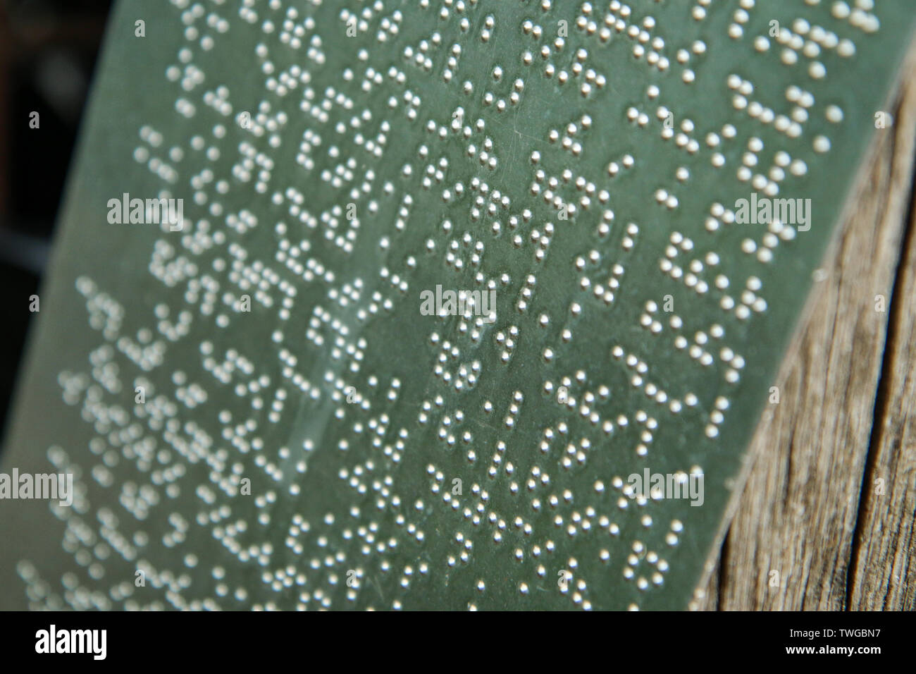 Braille alphabet symbols hi-res stock photography and images - Alamy