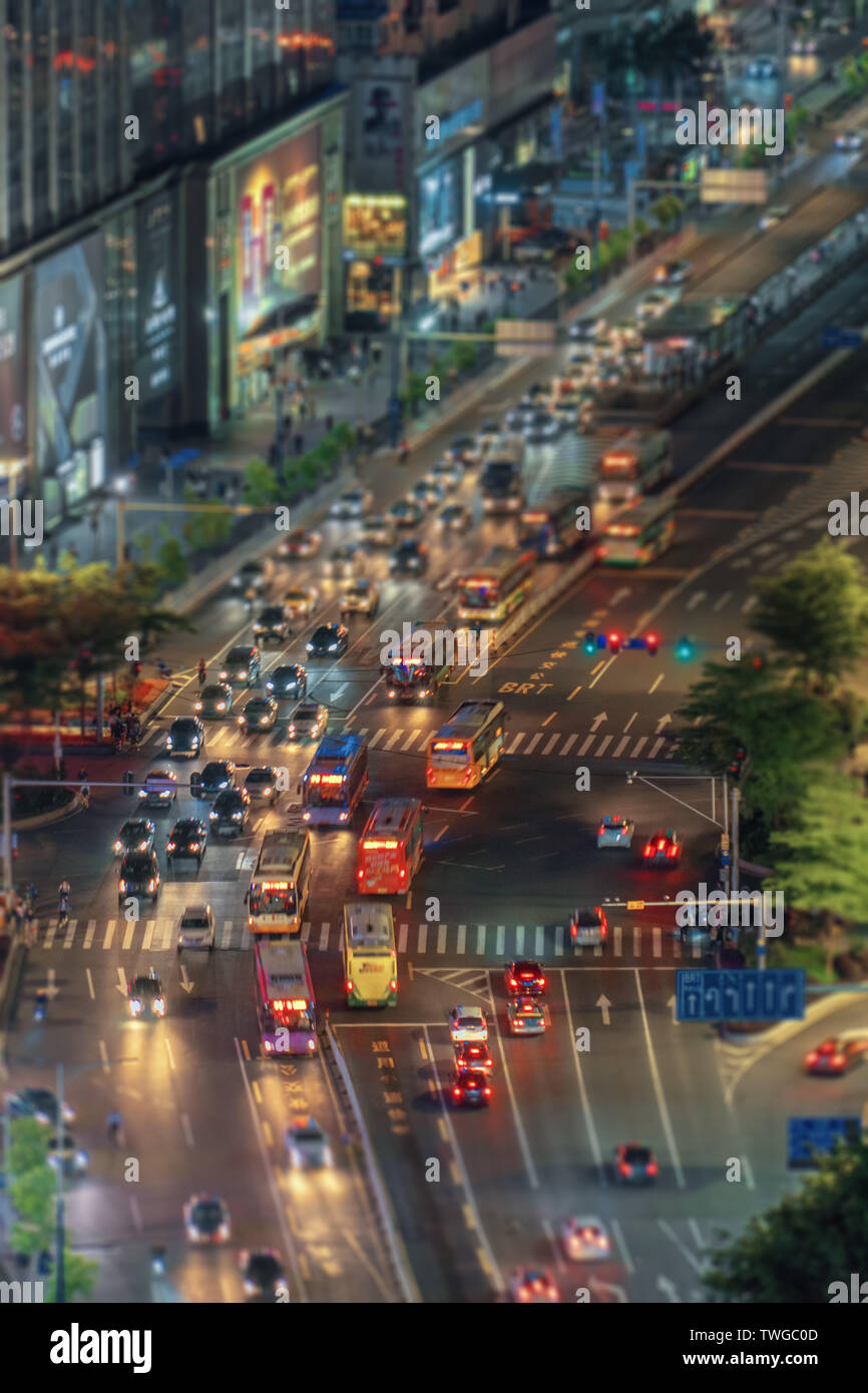 Traffic congestion guangzhou hi-res stock photography and images - Alamy