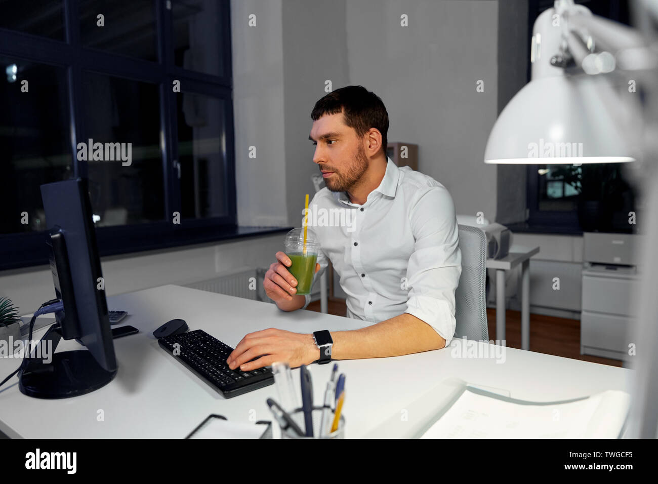 Drink computer hi-res stock photography and images - Alamy