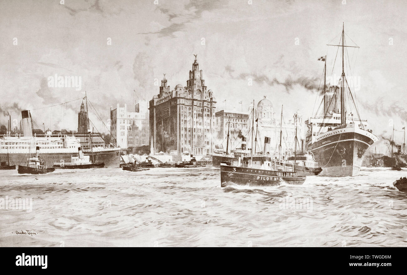 Liverpool 1930s hi-res stock photography and images - Alamy