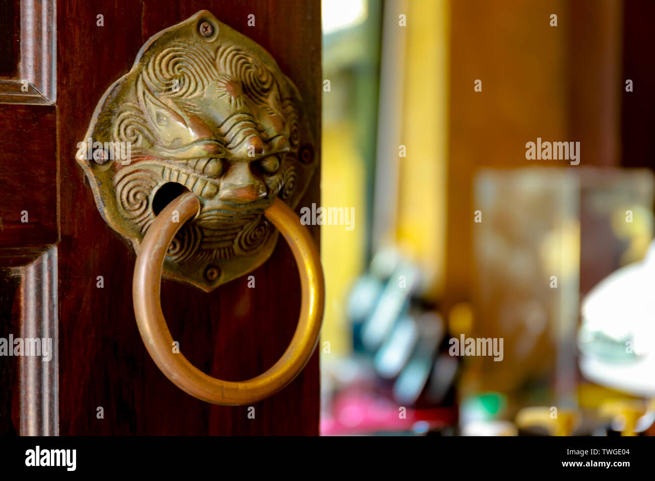 Chinese lock isolated hi-res stock photography and images - Alamy