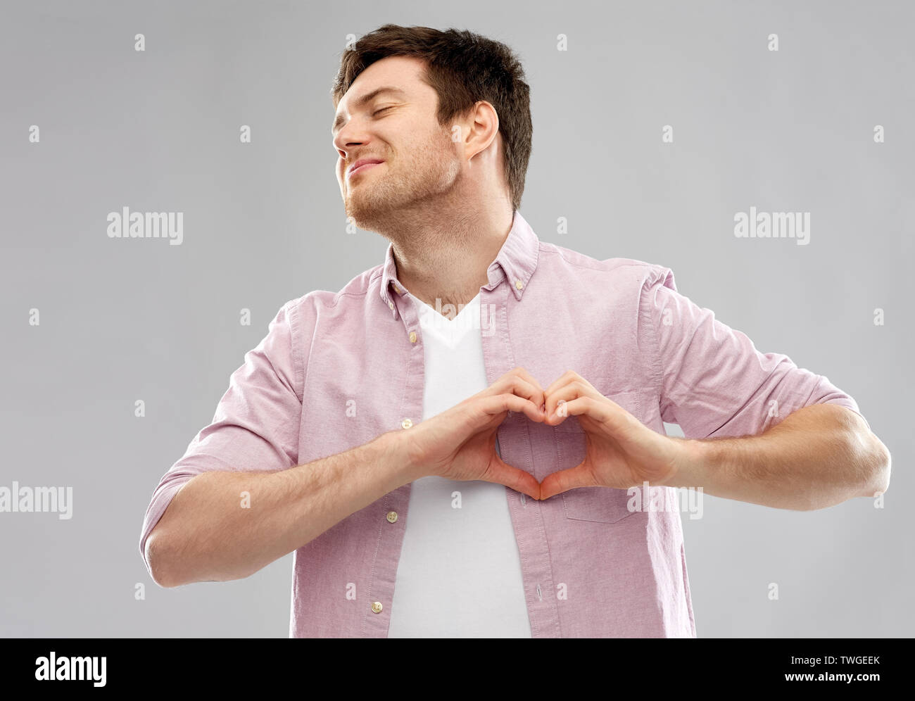 Hand over heart gratitude hi-res stock photography and images - Alamy