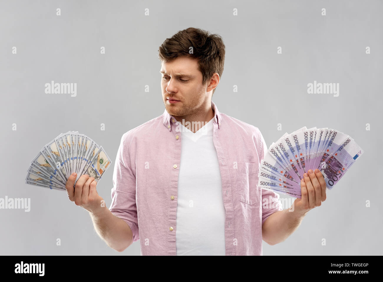 Money fans hi-res stock photography and images - Alamy