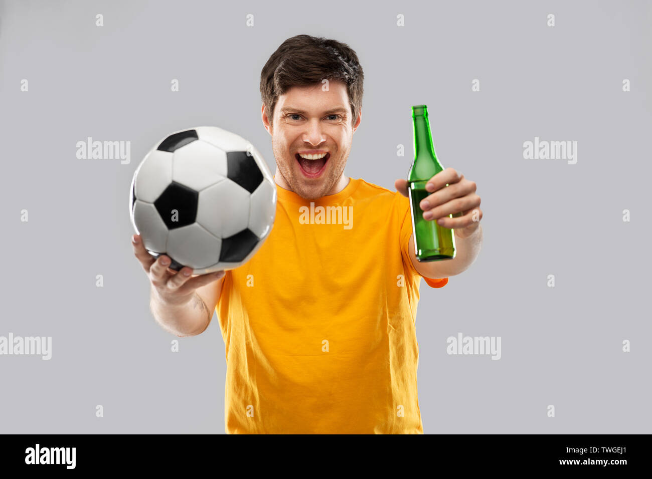 Beer ball man hi-res stock photography and images - Alamy