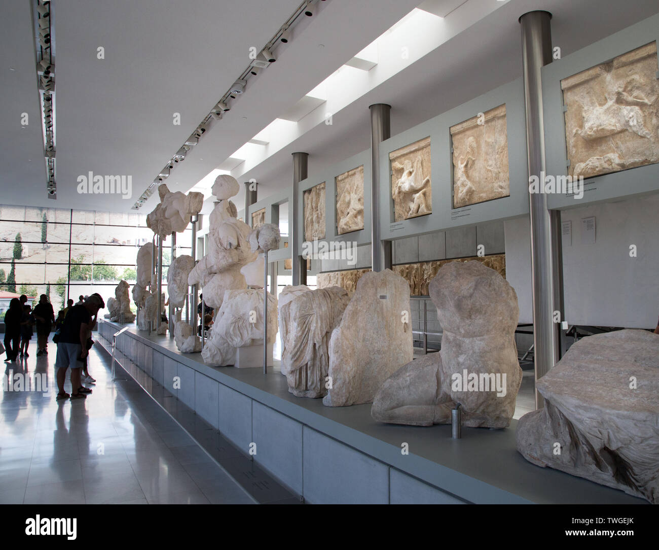 New Acropolis Museum in Athens Greece Stock Photo - Alamy