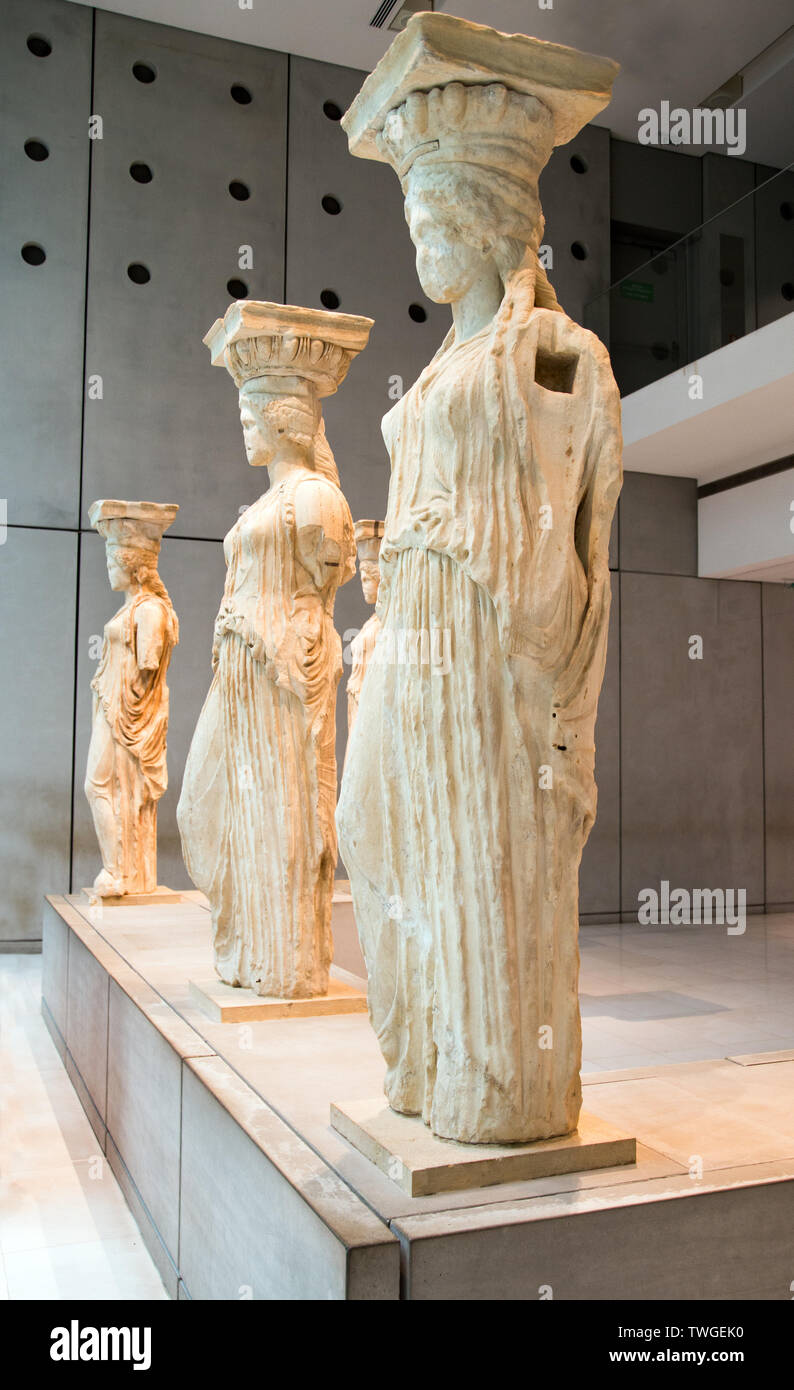 New Acropolis Museum in Athens Greece Stock Photo - Alamy