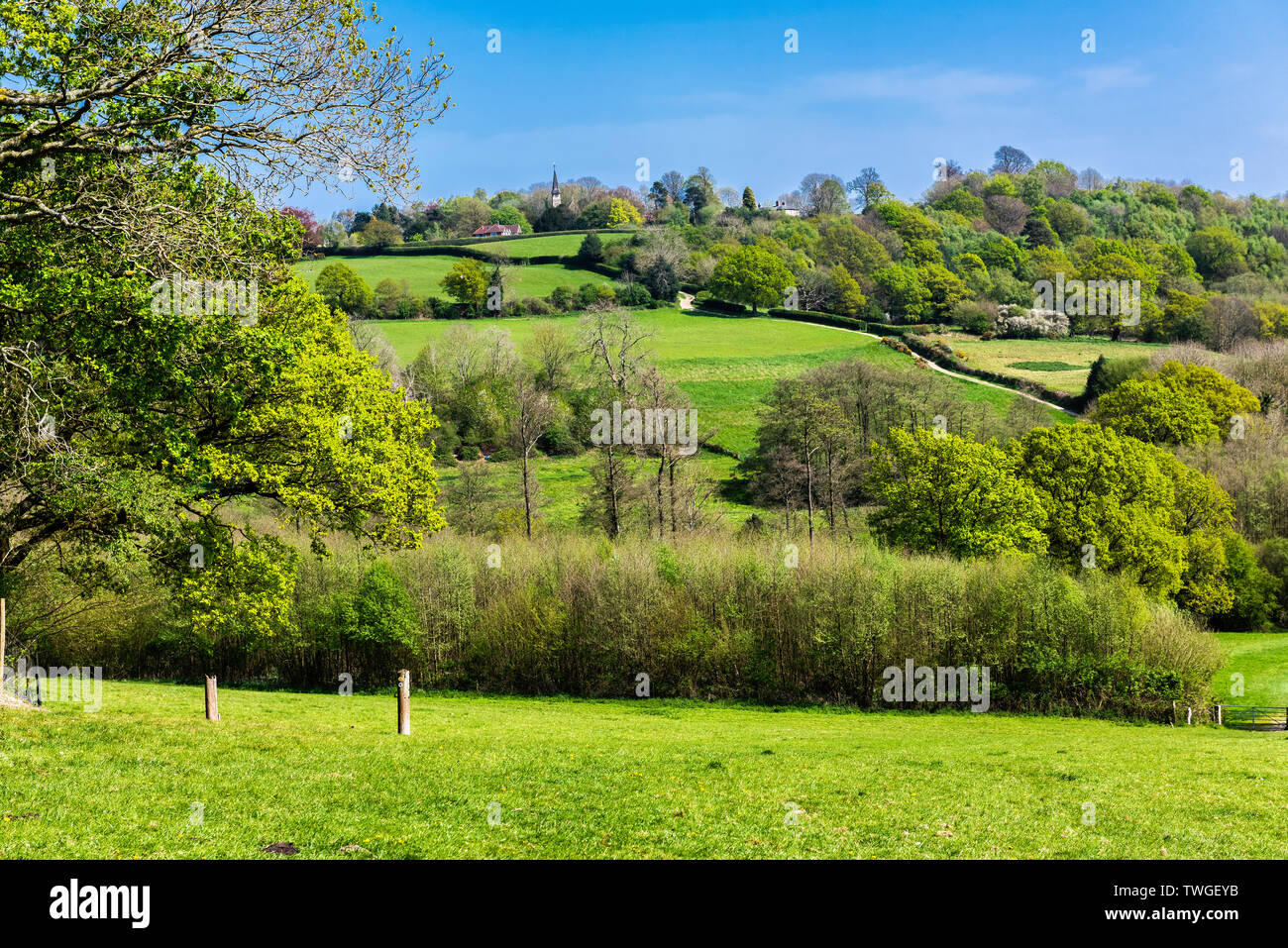 Ide hill church hi-res stock photography and images - Alamy