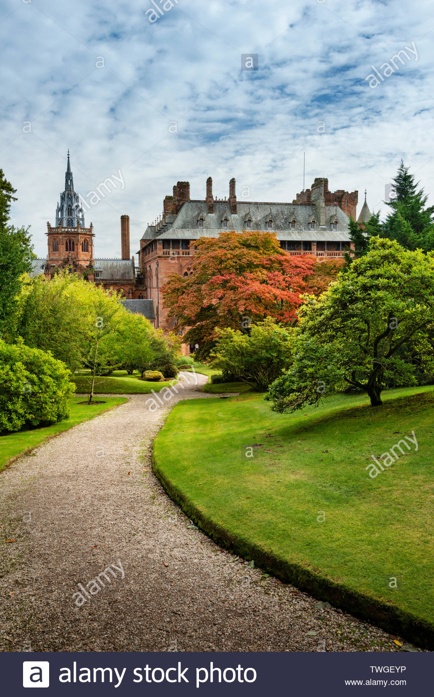 Mount Stuart Isle Of Bute Stock Photos & Mount Stuart Isle Of Bute ...