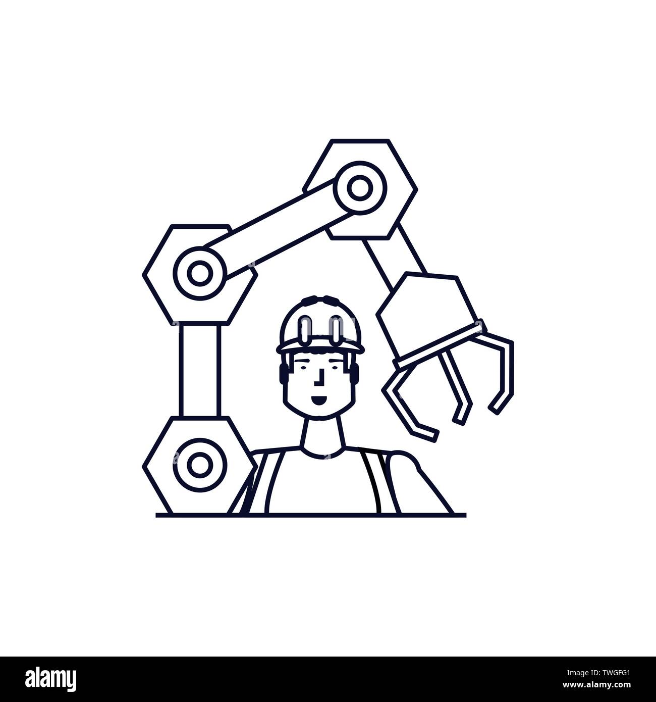 Worker design, Working occupation person job corporate employee and ...