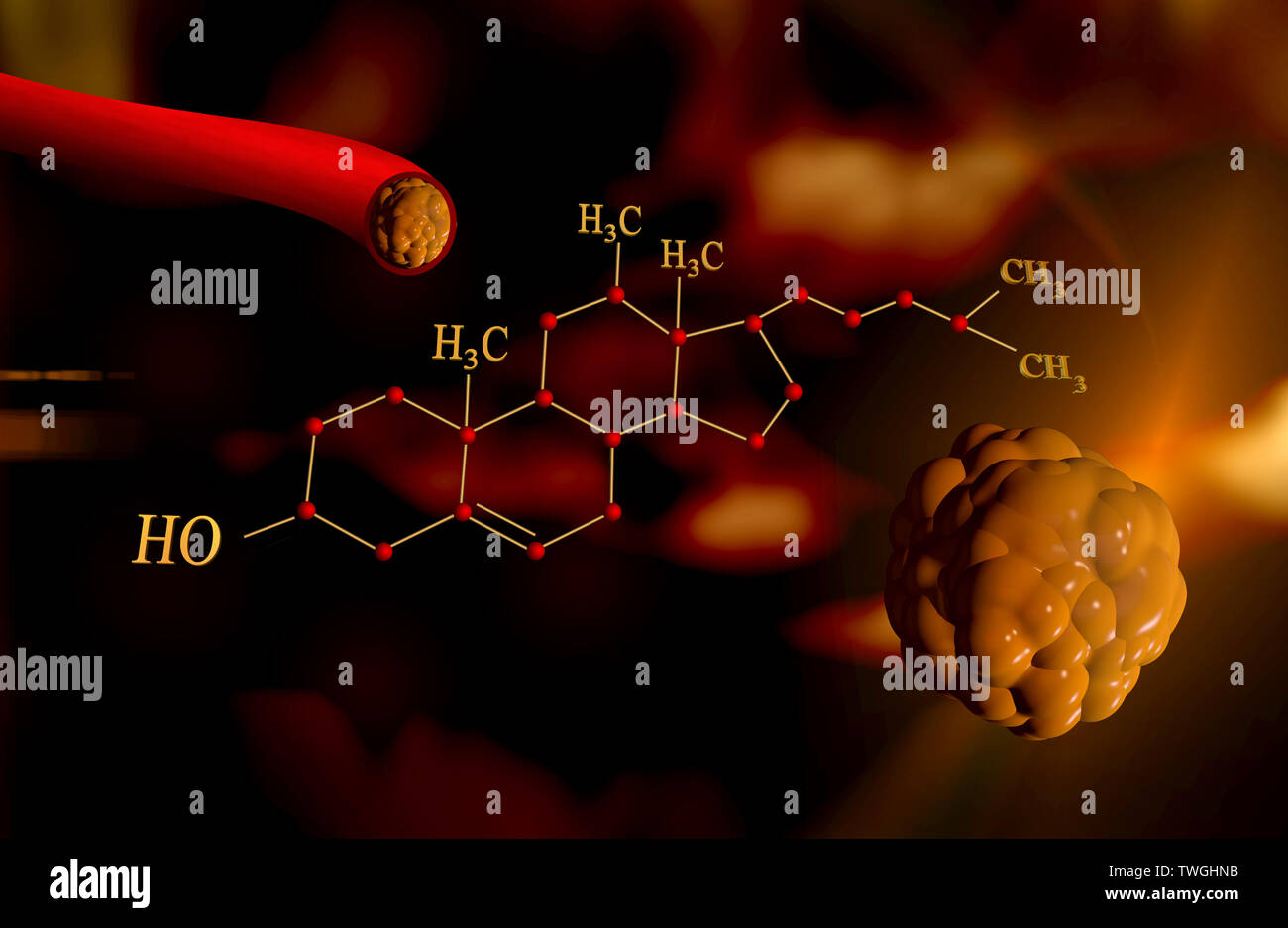 Cholesterol Structure 3d