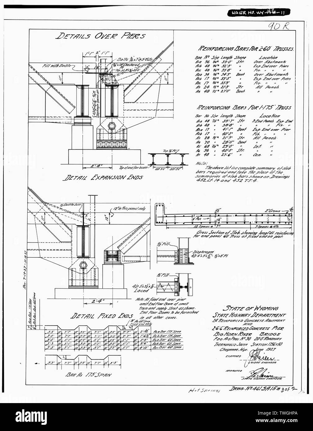 Reinforced concrete bridge pier Cut Out Stock Images & Pictures - Alamy
