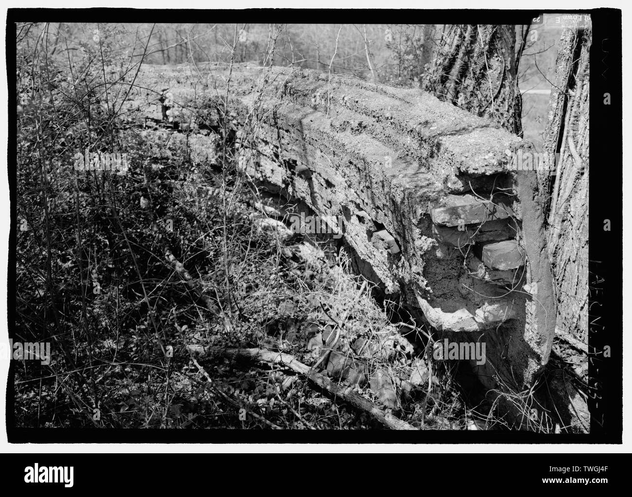 Foundation ruins Black and White Stock Photos & Images - Alamy